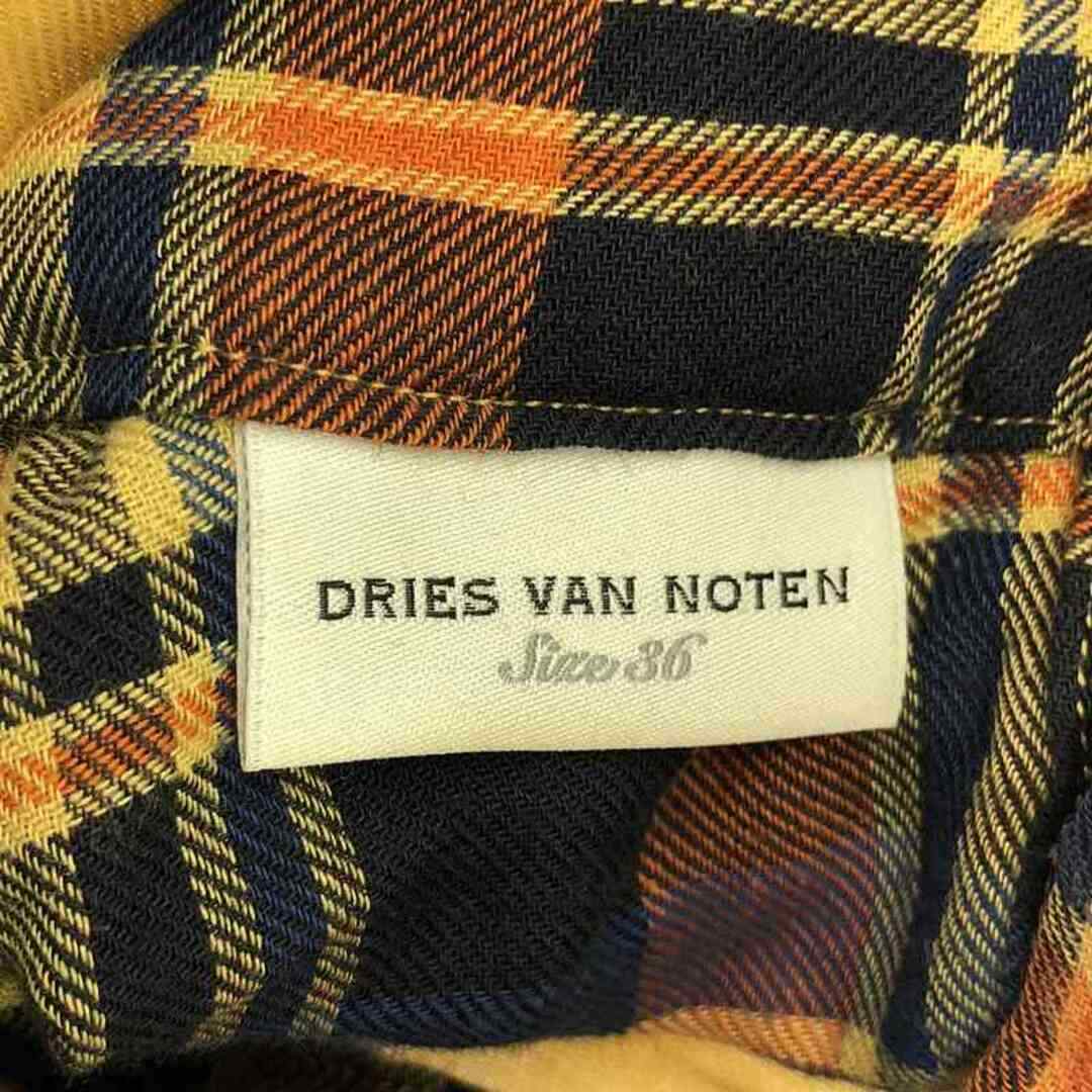 DRIES VAN NOTEN High Neck Pullover Shirt Cut & Sewn 36 DRIES VAN NOTEN High Neck Pullover Shirt Cut & Sewn 36