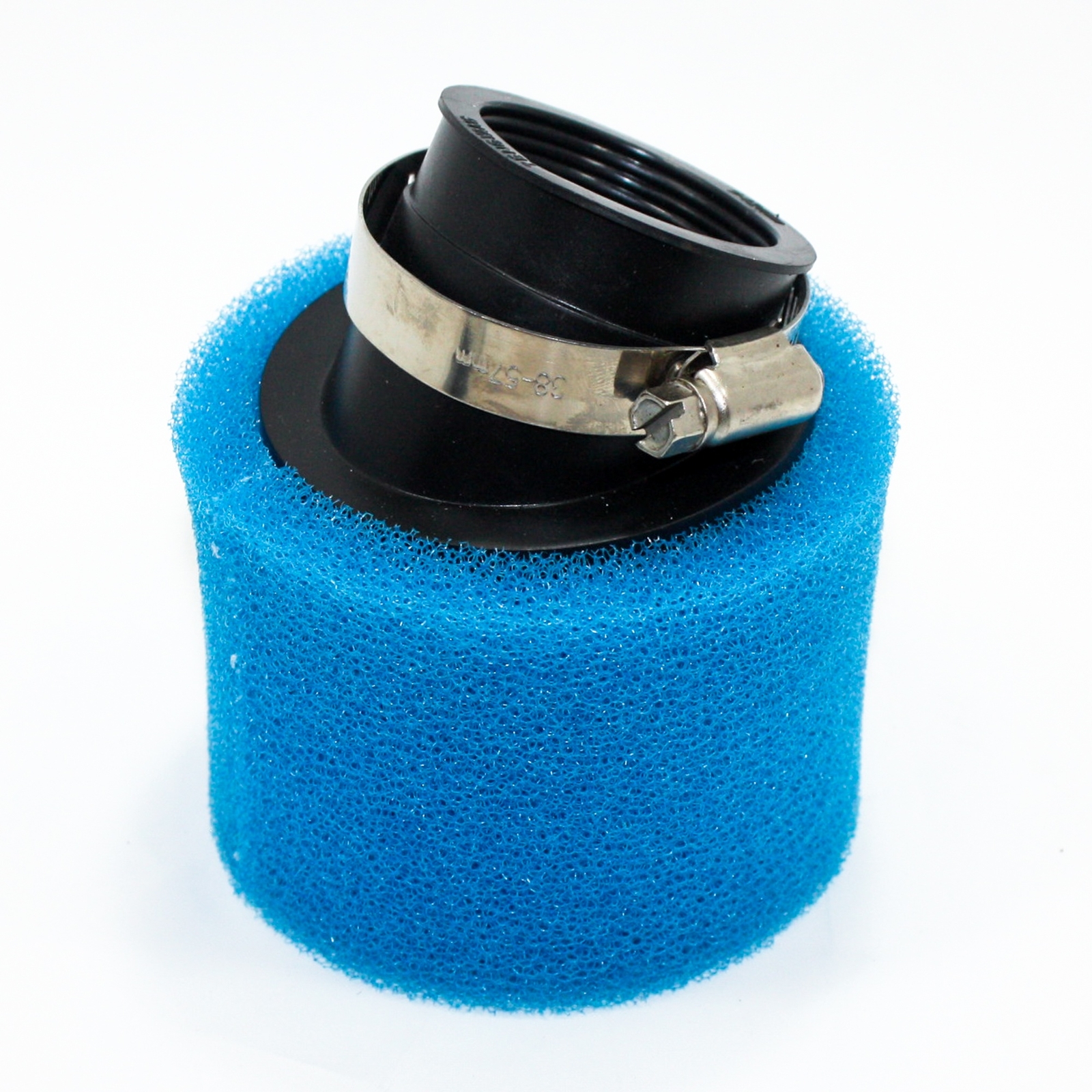 41mm 42mm Bent Angled Foam Air Filter Pod PIT Quad Dirt Bike ATV Buggy ...