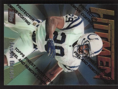 Jason Belser 1997 Topps Finest #97 Indianapolis Colts {0805 | eBay
