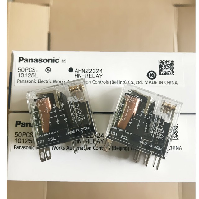 1pc Panasonic Relay AHN22324 24vdc 8 Feet 5a/250vac for sale online | eBay
