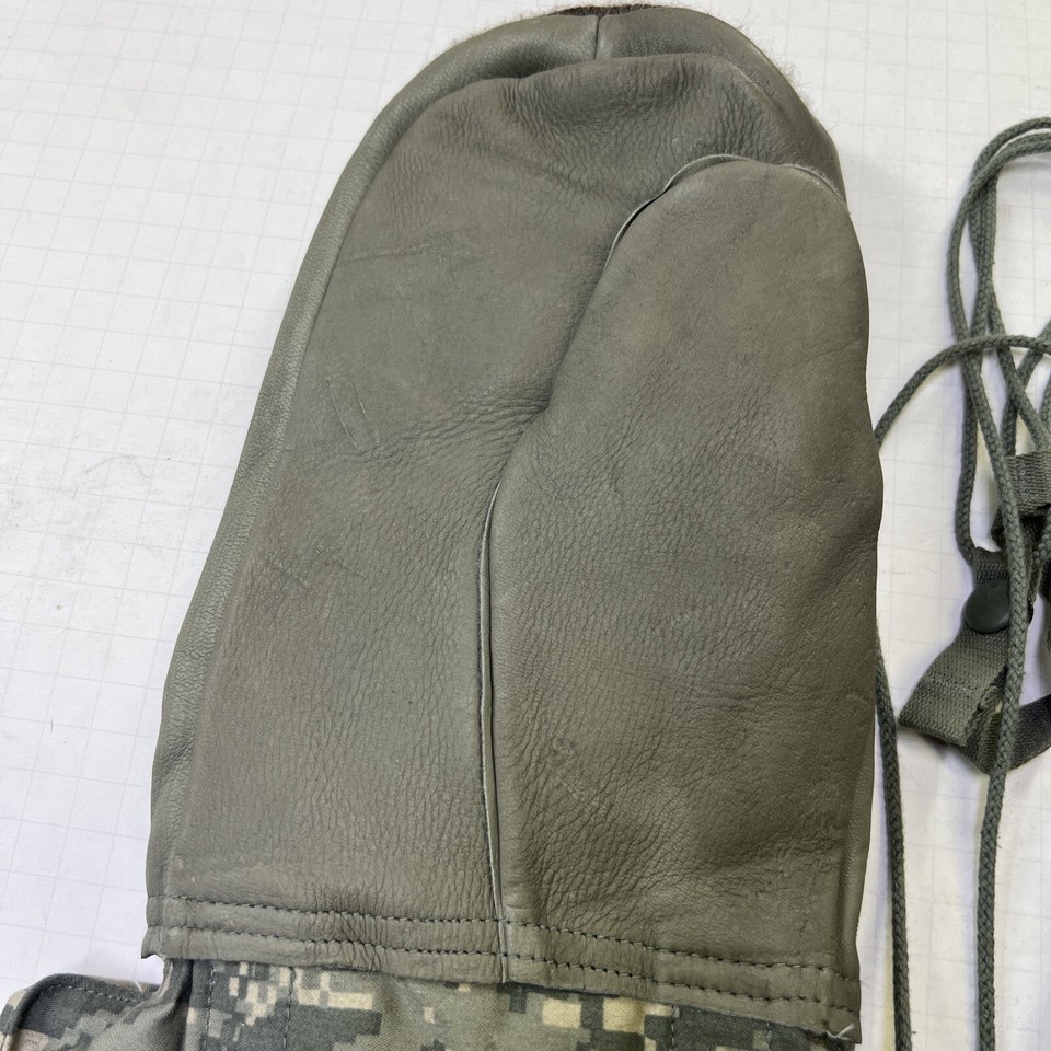 USGI Army ACU Camo Extreme Cold Gloves Arctic Winter Mittens Liner ...