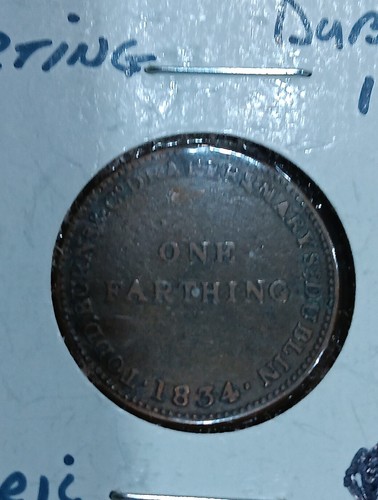 Ireland Dublin 1834 W.Todd & Co. Farthing Token Cork Or Limerick | eBay