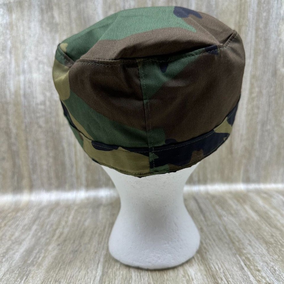 Propper Military Woodland Camo Camouflage Class 1 Patrol Cap Hat Cover ...