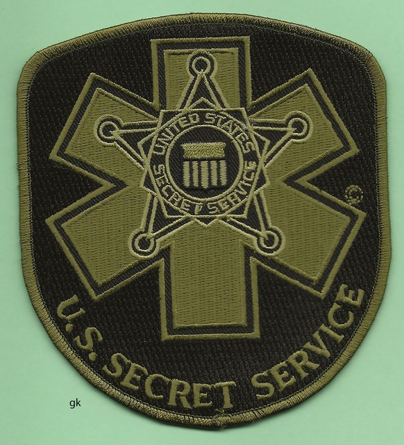 US SECRET SERVICE TACTICAL MEDIC EMT POLICE PATCH Paramedic (Subdued ...