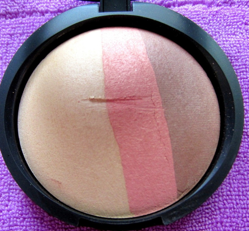 Laura Geller Neapolitan blush w/ FRENCH VANILLA HIGHLIGHTER - .32 oz ...