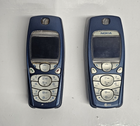 Lot Of 2 Vintage Blue Nokia Cell Phones NPM-10 Models 3595 & 3560 ...