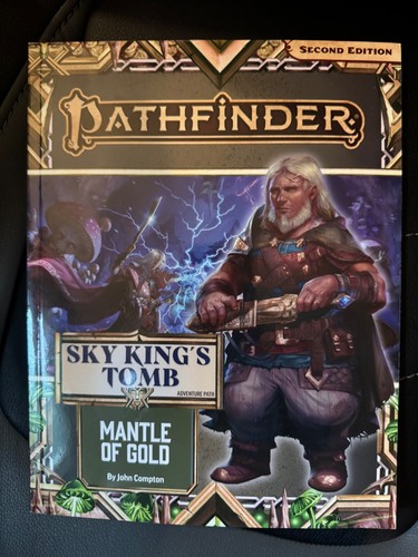 Paizo Pathfinder 2e #193 "Sky King's Tomb #1 - Mantle of Gold" VG+ ...