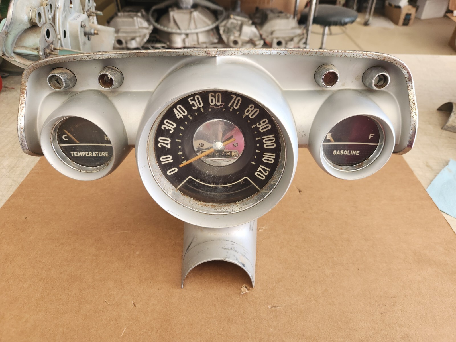 1957 Chevy Speedometer for Automatic Transmission & Gauges Used ...