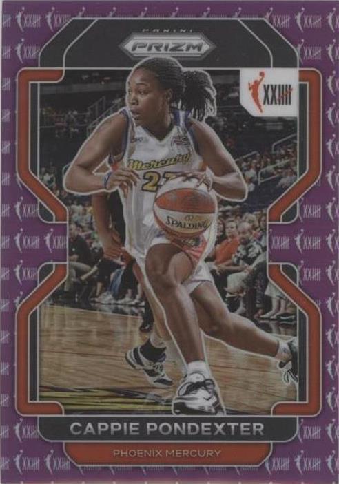 2022 Panini Prizm WNBA - W25 Cappie Pondexter #173 Purple Prizm /99 for ...