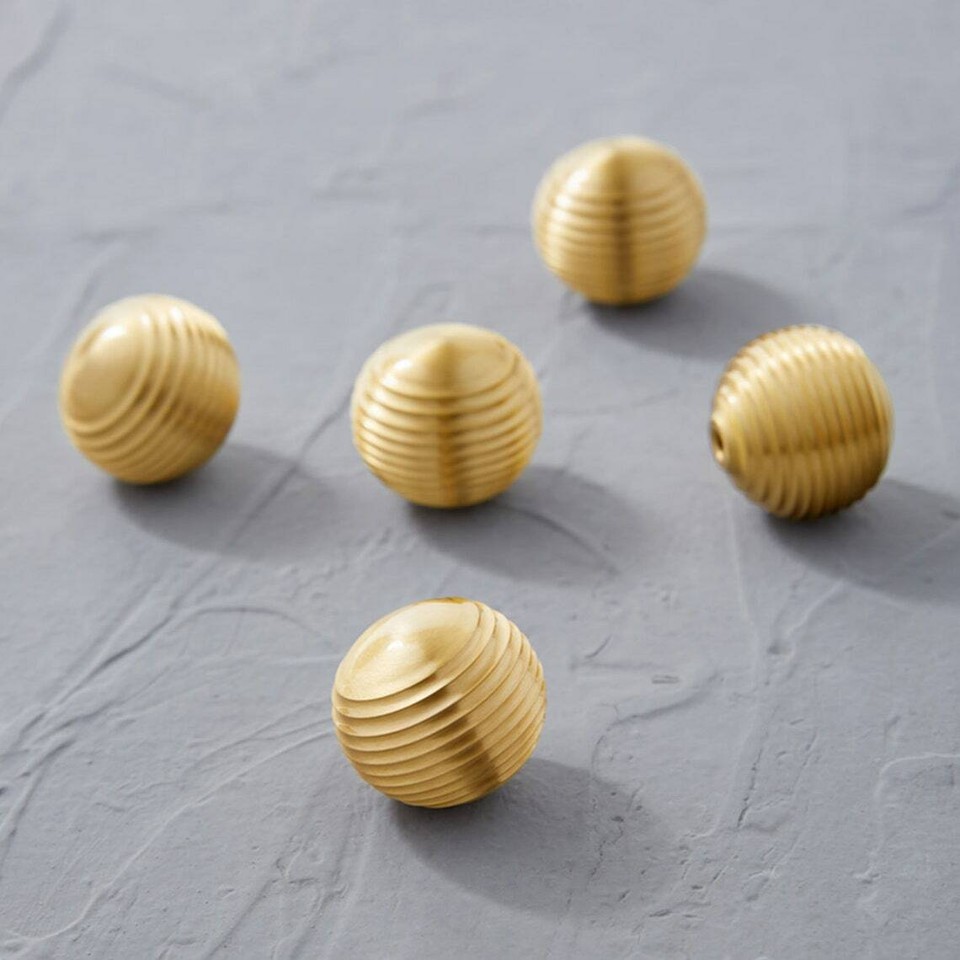 Solid Brass Ball Knobs Kitchen Knobs Pulls Drawer Knobs Dresser Pull Knobs | eBay