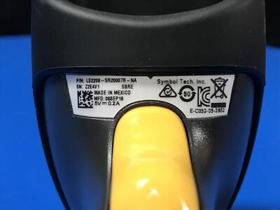Barcode Scanners - Symbol Ls2208-Sr20007r