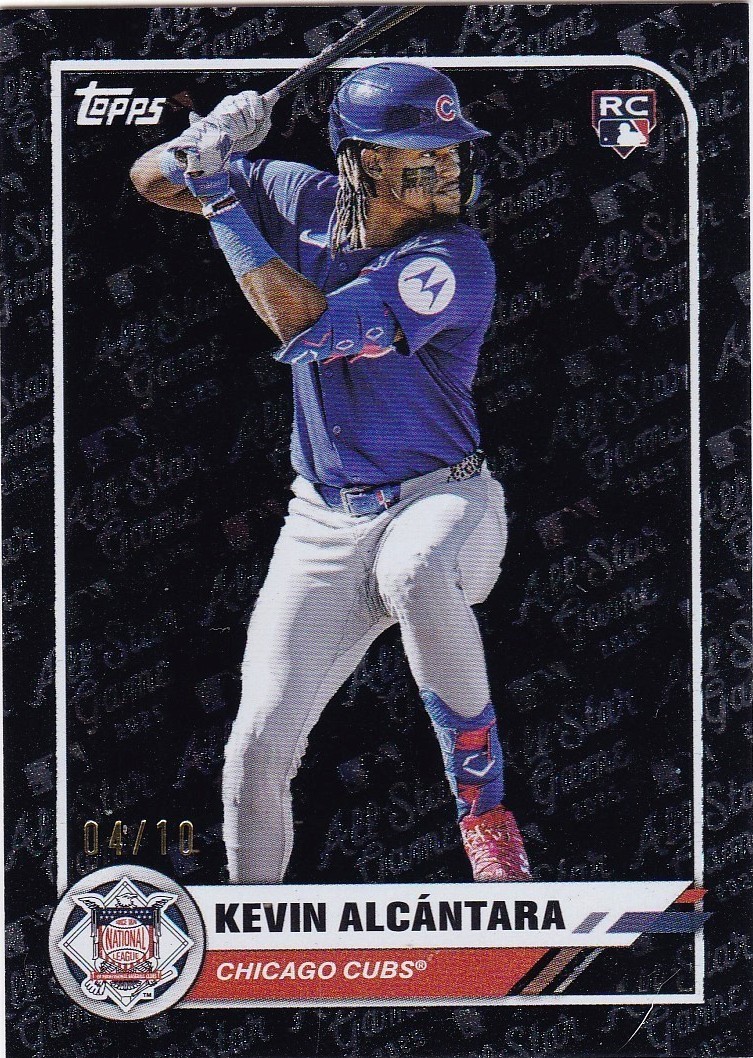 2025 Topps All-Star Game - Kevin Alcantara, Kevin Alcantara #94 Black Foil /10 (RC) for sale ...