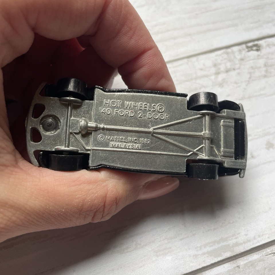 Vintage 80s Hot Wheels '40 FORD 2-Door 1982 Malaysia Diecast Flames | eBay