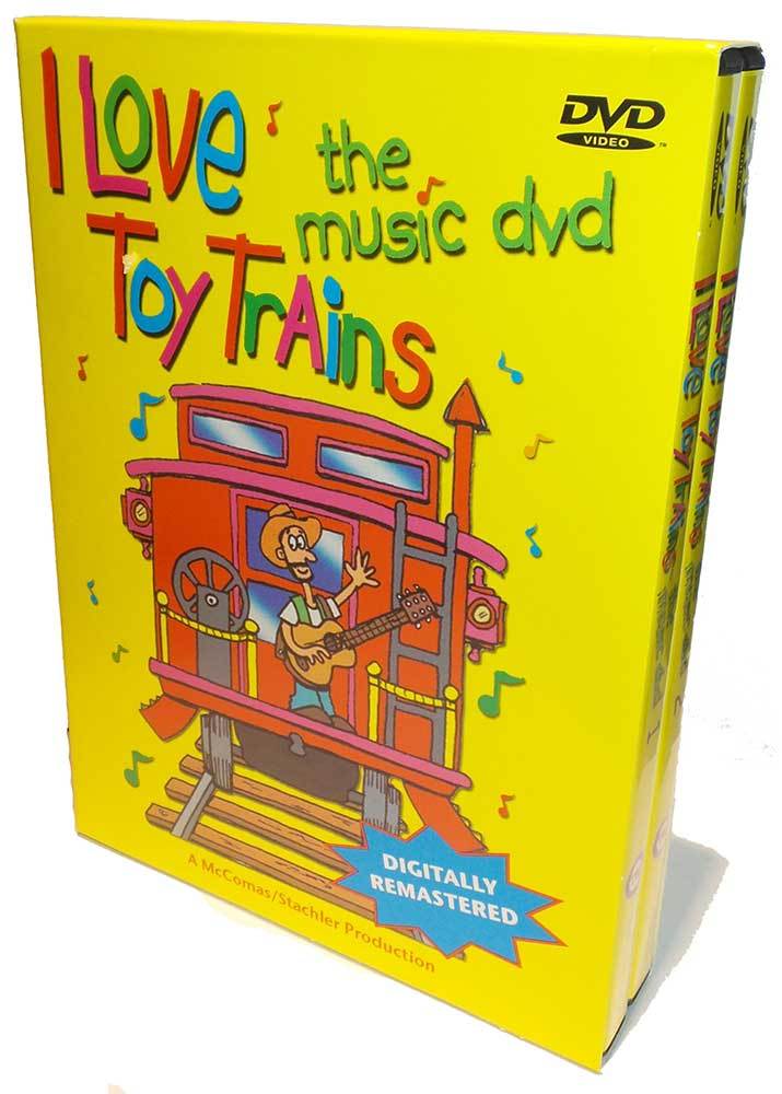 I Love Toy Trains The Music DVD NEW James Coffey Kids model trains ...