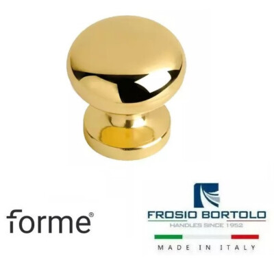 POMOLO POMO PER PORTA PORTONE CON ROSETTA FISSA CIPOLLA OTTONE LUCIDO ...