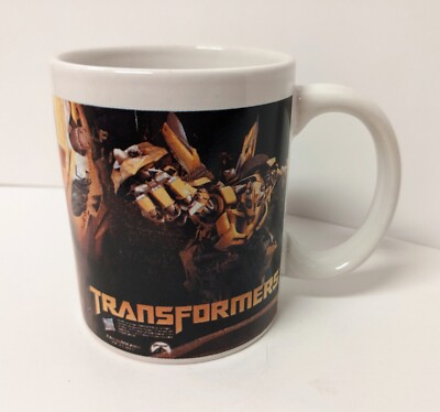 Transformers Bumblebee Sherwood Ceramic Coffee Mug Cup Paramount Hasbro ...