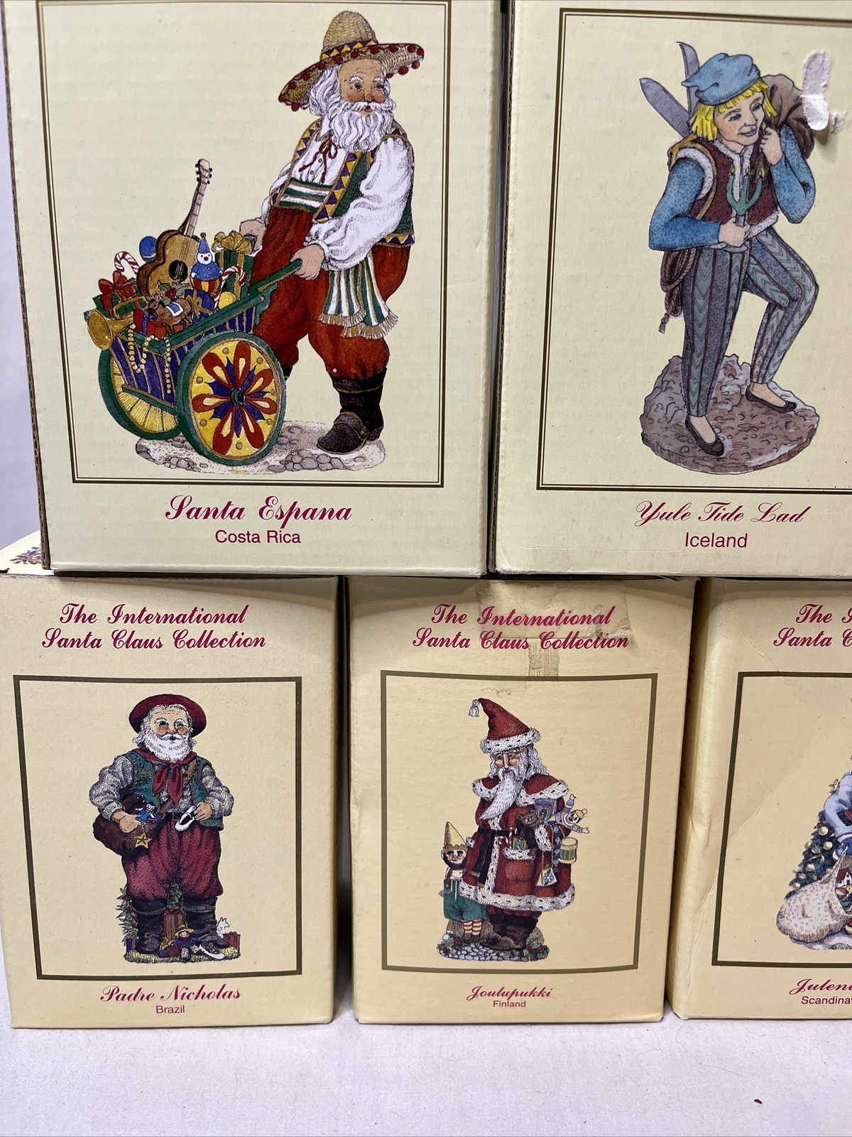 LOT OF 15 = The International Santa Claus Collection All 1990’s - No ...
