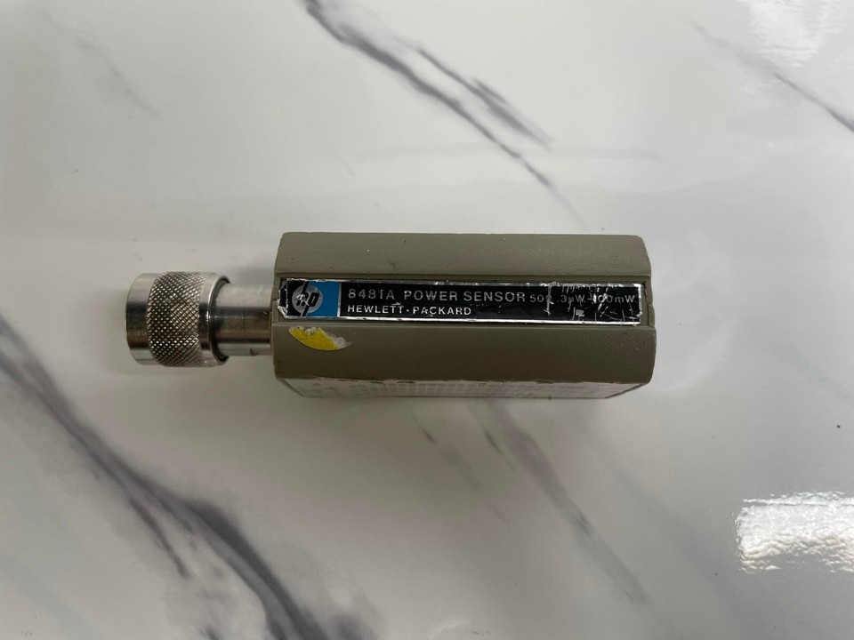 HP Agilent 8481A Power Sensor, 7mm Connector, 10MHz - 18GHz, -30 to -20 ...