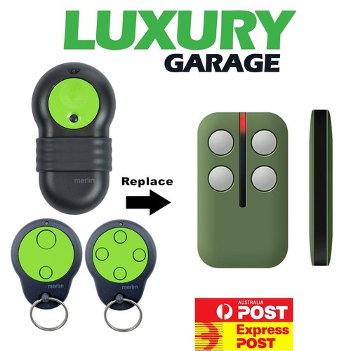 merlin M842/M832 Prolift 230T/430R Compatible Garage Door Remote New ...