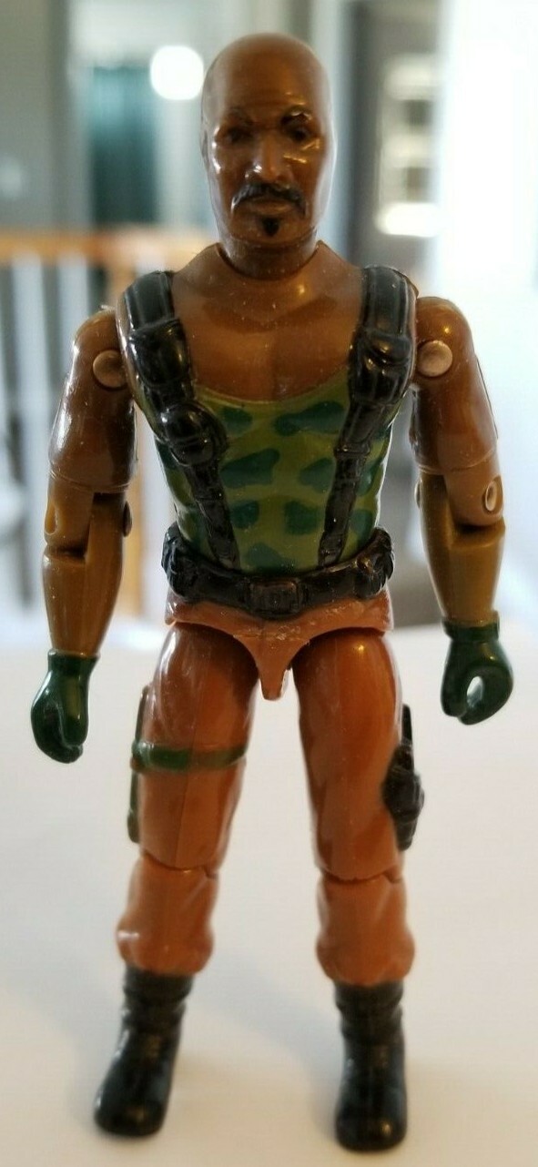 GI Joe 1984 Roadblock Heavy Machine Gunner Hasbro | eBay