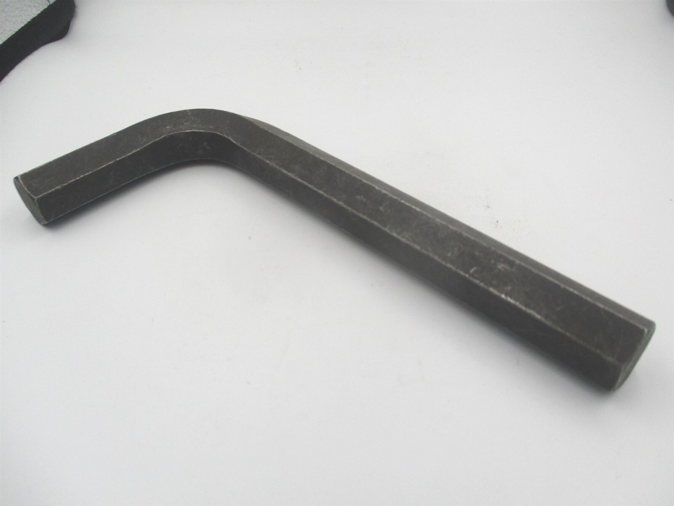 (8650) 19mm Short Arm Alloy Steel Black Oxide Hex Key USA Made | eBay