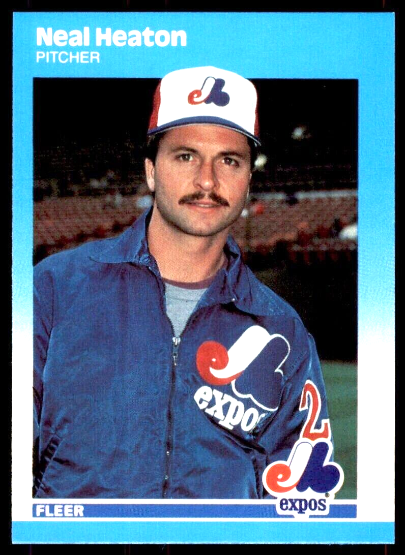 1987 Fleer Update - #U-43 Neal Heaton for sale online | eBay