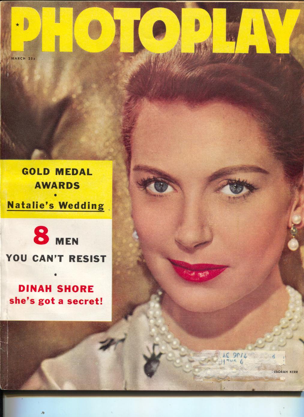 MAG: Photoplay-Deborah Kerr-Shirley Temple-Tony Perkins -March-1958 | eBay