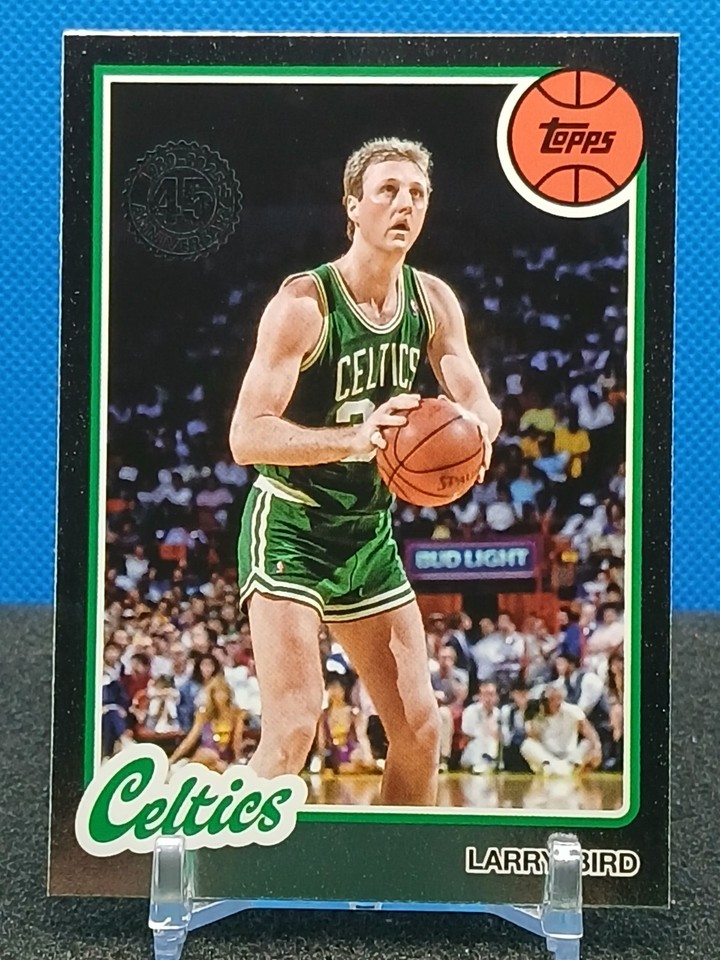 Larry Bird 2025-26 Topps NBA #80BK-1 45th Anniversary Boston Celtics ...
