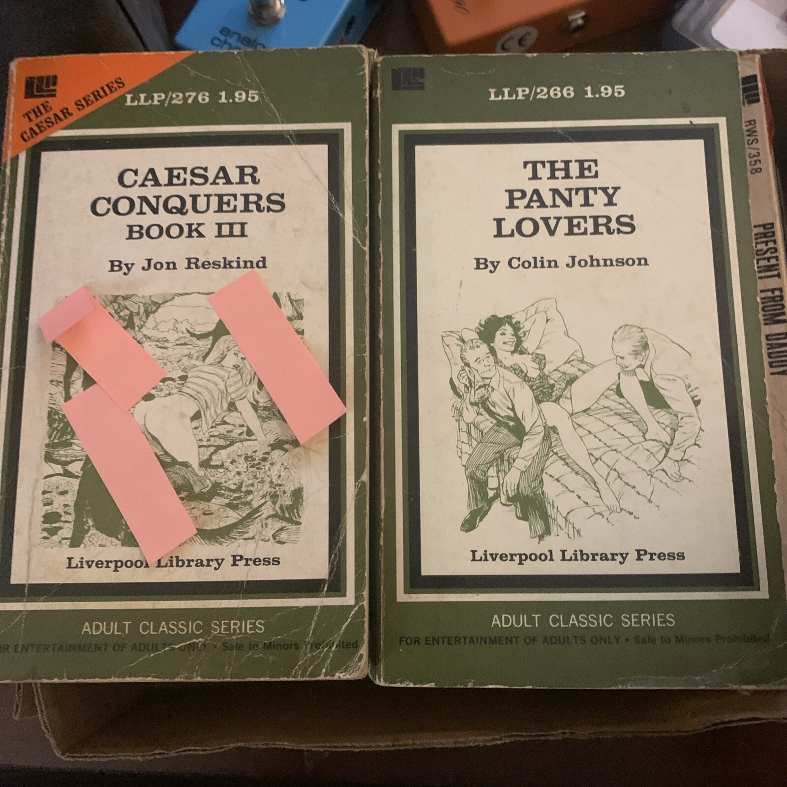 Lot Of 2 70s Vintage Sleaze Smut Erotica Liverpool Press Adult
