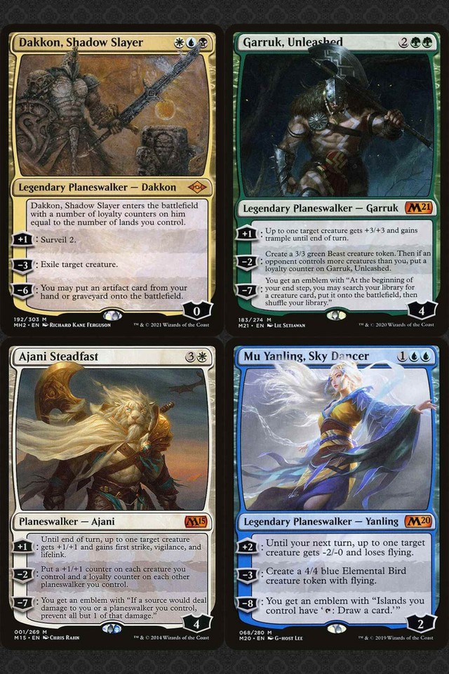 5 Color Planeswalker Commander EDH Deck Magic MTG Esika, God of the ...