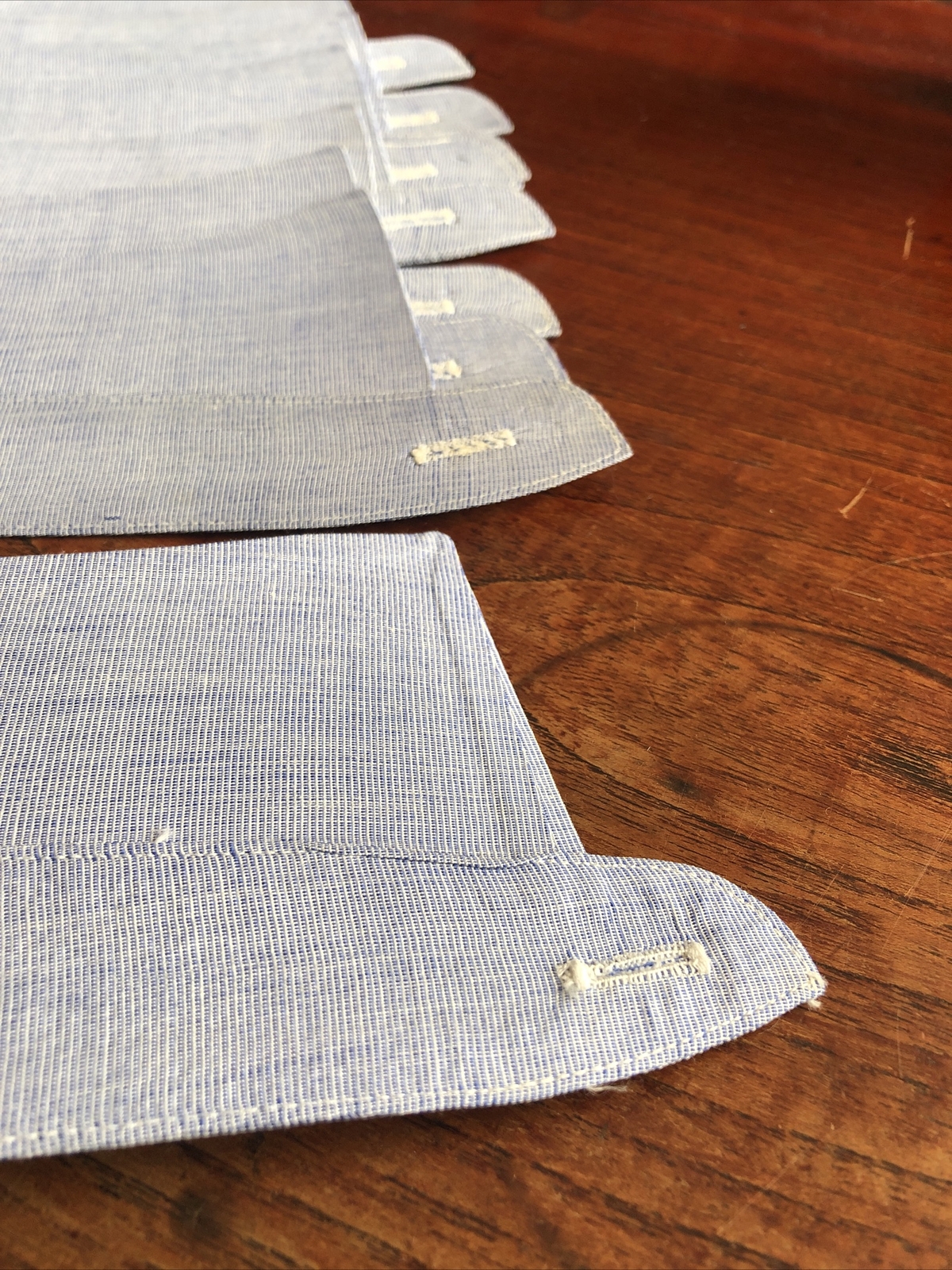 1920s Stiff Separate Shirt Collars x 8, New | eBay UK