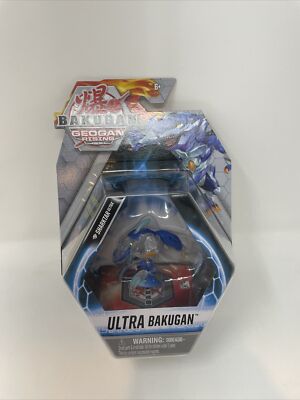 Bakugan Geogan Rising Diamond Rare Sharktar Ultra Action Figure NEW ...