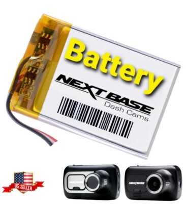 Nextbase Dash Cam Replacement Battery UPGRADE for 622GW- 522GW-422GW ...
