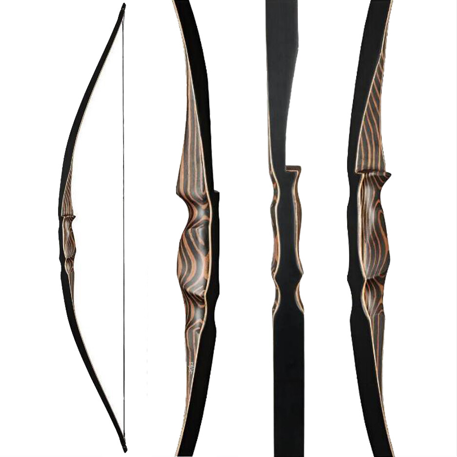 20-70lb Archery Handmade Traditional Recurve Bow Hunting Longbow ...