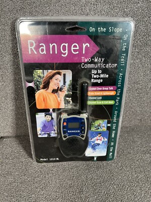 Ranger 14 Channel Two-Way Communicator Radio / Walkie-Talkie Model 1010 ...