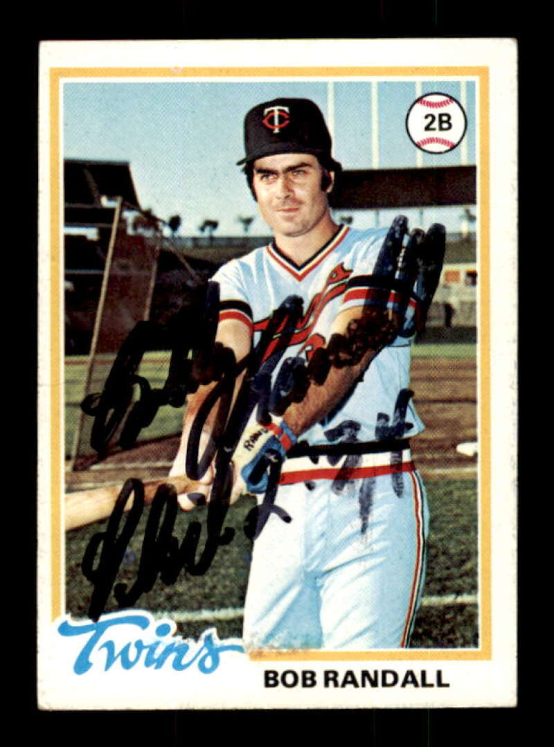 1978 Topps #363 Bob Randall AUTOGRAPHED!!! Twins 235326 | eBay