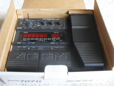 ZOOM 707 II 707ii 2 Pédale d'effet pour guitare en boite | eBay
