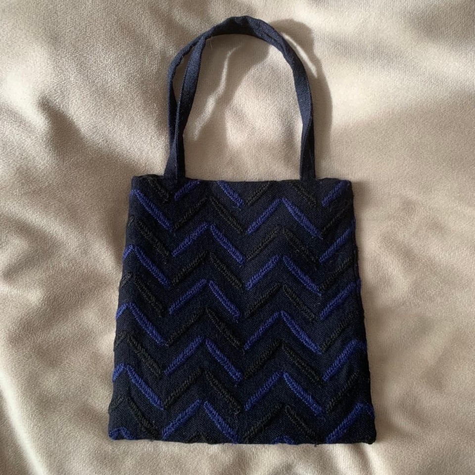 mina perhonen Mini Bag Black Mountain Roof Leather Near Mint | eBay