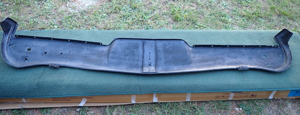 1956 Ford Front Bumper Valance Panel Splash Apron Crown Victoria ...