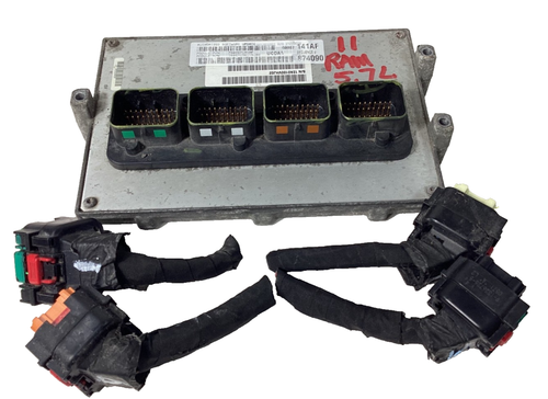2011 Dodge Ram 1500 ECU ECM Engine Computer Module 5.7L 68067141AF OEM ...