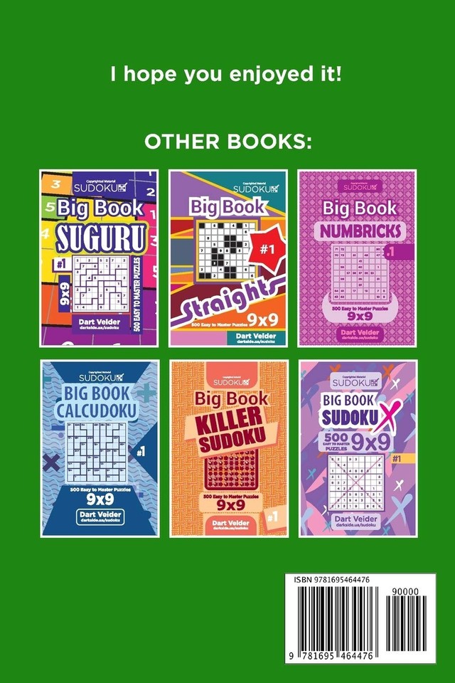 Dart Veider Dmy Binary Puzzle Books - 400 Easy to Master Puzzles 10x ...