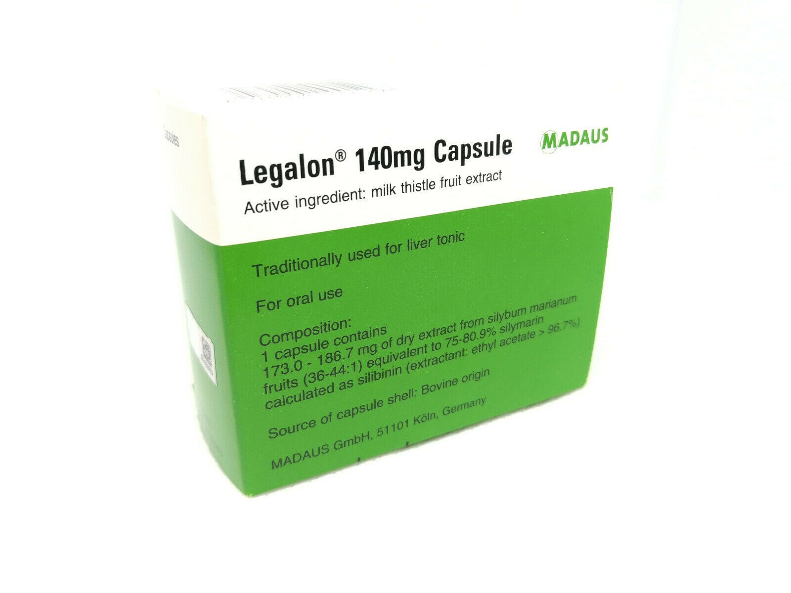 5 x 30's Madaus LEGALON 140mg Traditionally Used For Liver DHL EXPRESS ...