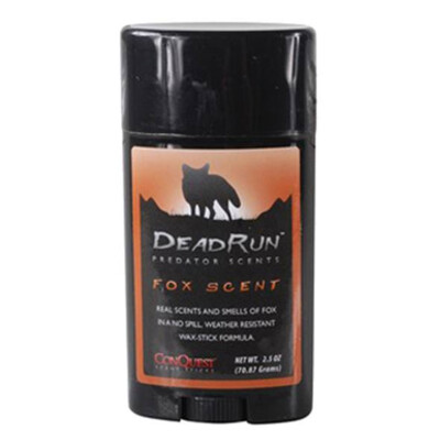 ConQuest Scents Dead Run Fox Predator Scent Stick 2.5 oz Model# 1502 | eBay