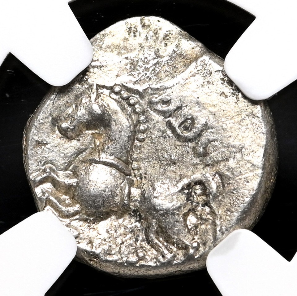 CELTIC, Central Gaul. Sequani. 1st Century BC. Quinarius, Q DOCI, NGC ...