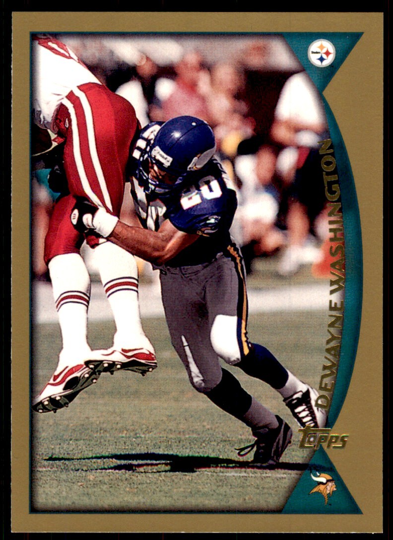 1998 TOPPS DEWAYNE WASHINGTON PITTSBURGH STEELERS #242 | eBay