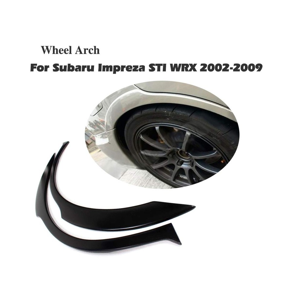 Wheel Well Lips fits for Subaru Impreza WRX-STI 2002-2009 Rear Wheel ...