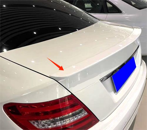 For 08-14 Mercedes -Benz C- Class W204 Sedan Rear Trunk Spoiler Wing ...