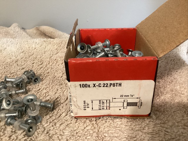 Hilti 2074272 X-C 22 P8 TH 7/8" Direct Fastening Concrete for sale ...