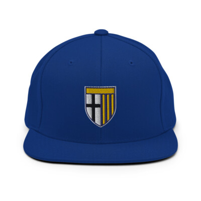Parma Calcio Vintage Minimalist Embroidered Snapback Hat Soccer ...