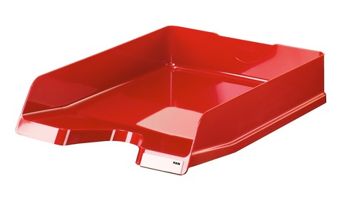 HAN 10275 VIVA Briefablage A4/C4 Ablagefach Sortierfach rot - 5er Set ...